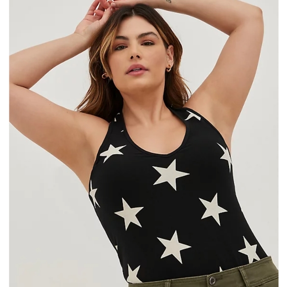 torrid | Tops | Black Star Halter Top Foxy | Poshmark